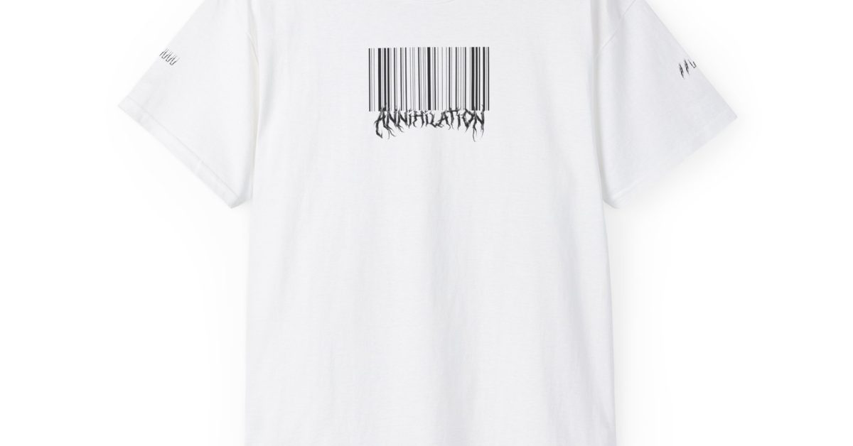 Tee Annihilation v1 White – NIGHTMARES